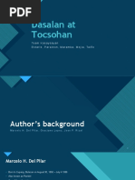 Dasalan at Tocsohan | PDF | History