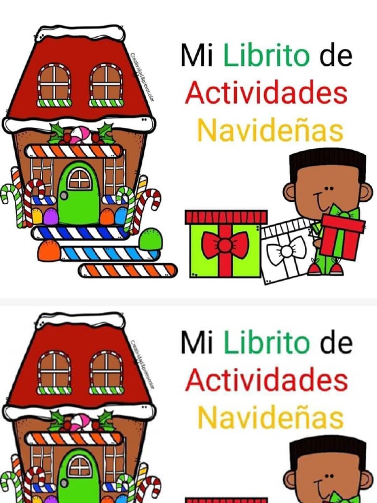 Mi Librito de Actividades Navidenas | PDF