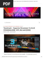 EZdrummer 3 Operation Manual | PDF | Installation (Computer Programs) | Drum Kit