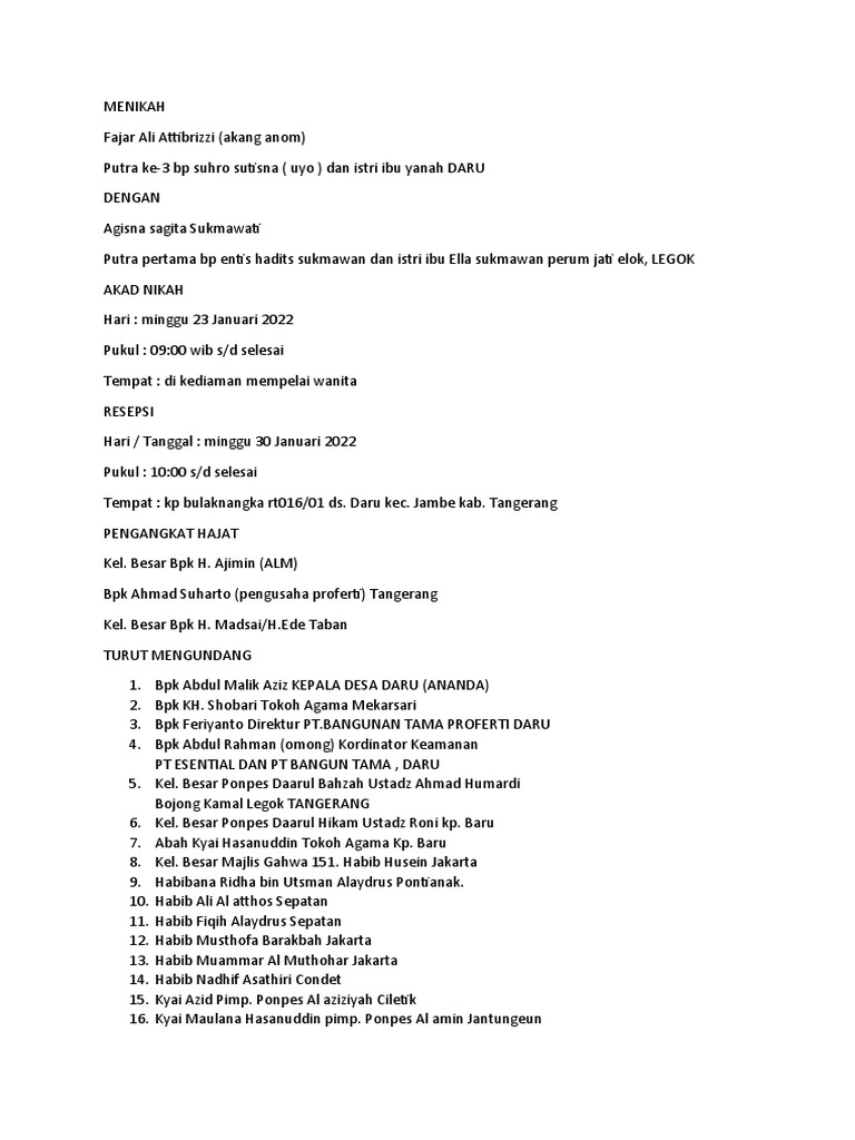 Acara Akang Anom | PDF | Agama & Spiritualitas