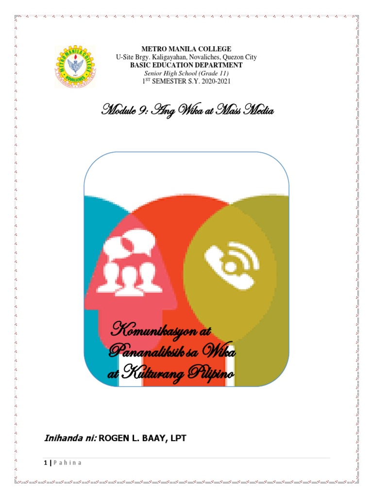 Kompan Module 9 | PDF