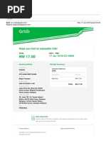 Grab Receipt Sample | PDF