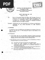 Circular Letter No 2023 7 Dated May 17 2023 | PDF | Public–Private Partnership | Procurement