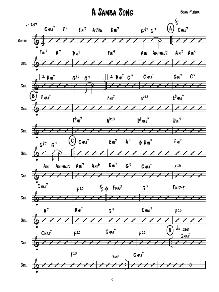 A Samba Song | PDF