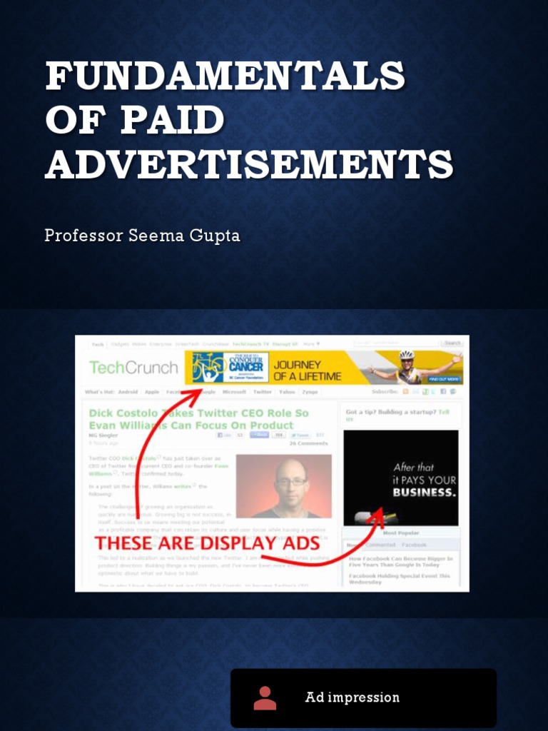 Fundamentals of Paid Advertising | PDF | Computing | Online Advertising