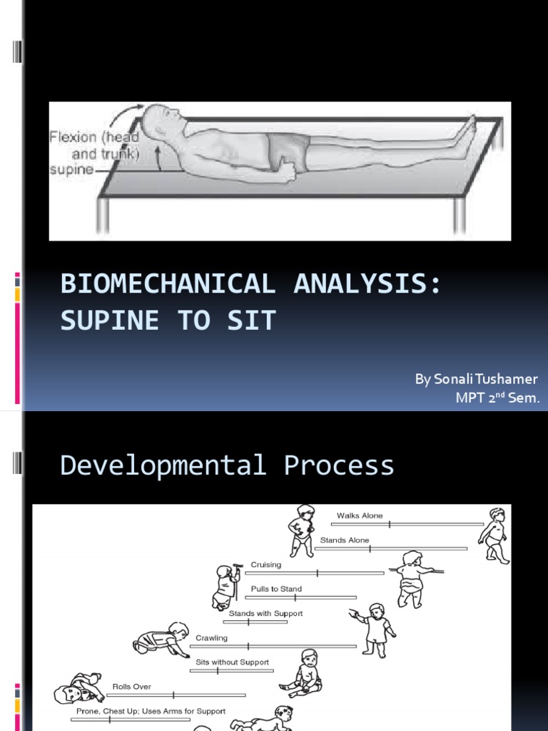 Biomechanical Analysis of Supine To Sit | PDF | Anatomical Terms Of ...