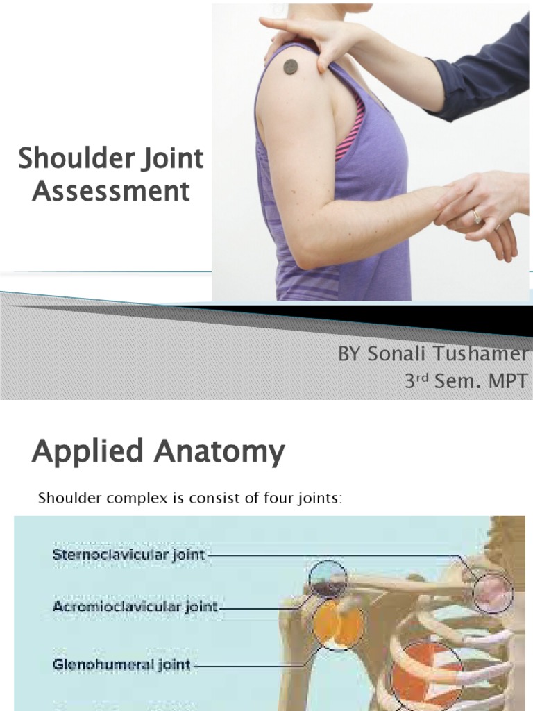 Comprehensive Shoulder Joint Assessment | PDF | Shoulder | Anatomical ...