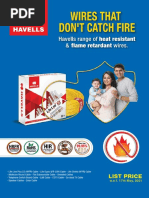 Havells Wire List Price_15th Feb 2025 | PDF | Electrical Wiring | Insulator (Electricity)