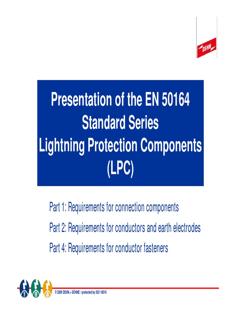 DEHN - Lightning Protection Components by en 50164 | PDF ...