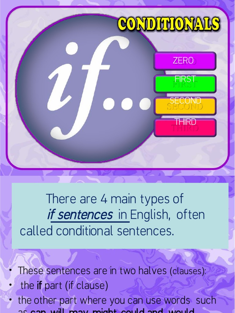Conditional Sentence | PDF | Sentence (Linguistics) | Verb