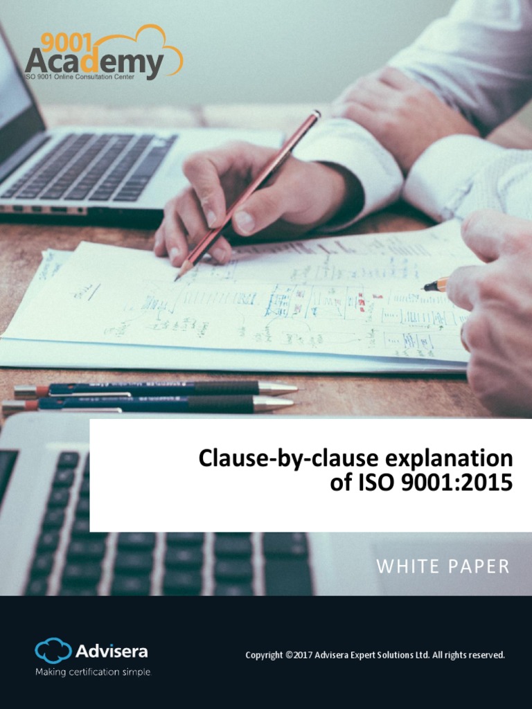 Clause by Clause Explanation of ISO 9001 2015 en | PDF | Quality ...