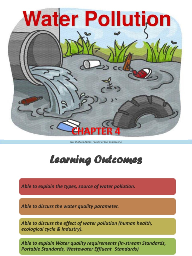 Water Pollution and Quality Parameters: An Overview of Types, Sources ...