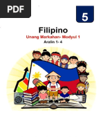 Filipino Module 1 Grade 1 | PDF