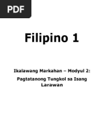 Grade 2 Filipino Module 1 Final | PDF