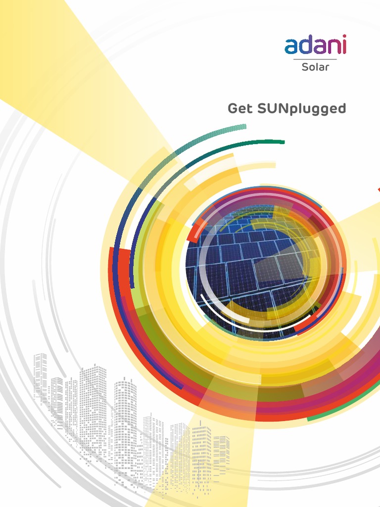 Adani Solar Corporate Folder With Datasheets | PDF | Solar Power ...