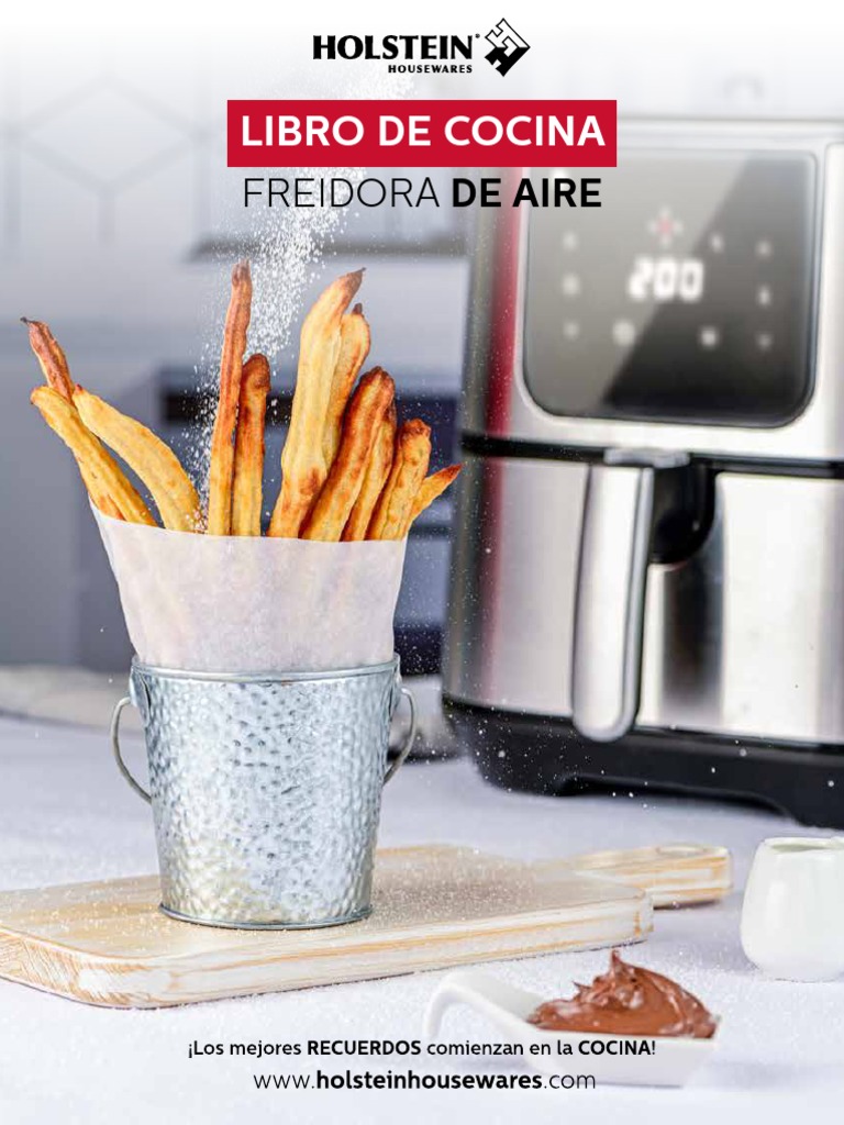 Libro de Cocina - Freidora de Aire Holstein Housewares | PDF | Panes ...