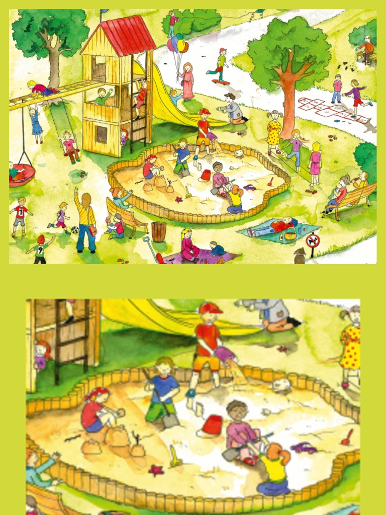 SSR Wimmelbilder Spielplatz Bunt | PDF