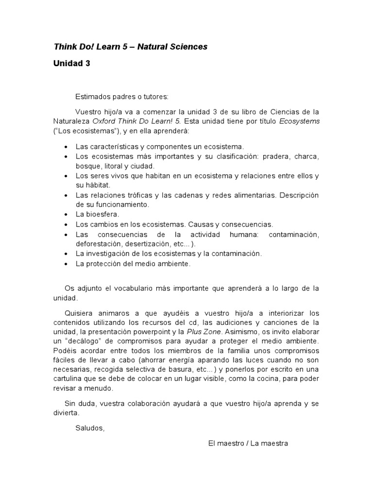 Vocabulario Ecosistema | PDF | Ecosistema | Restauracion Ecologica