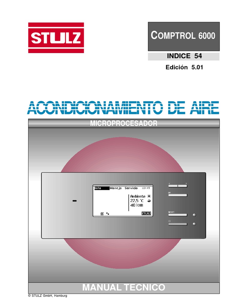Controlador C6000 Stulz | PDF | Aire acondicionado | Histéresis
