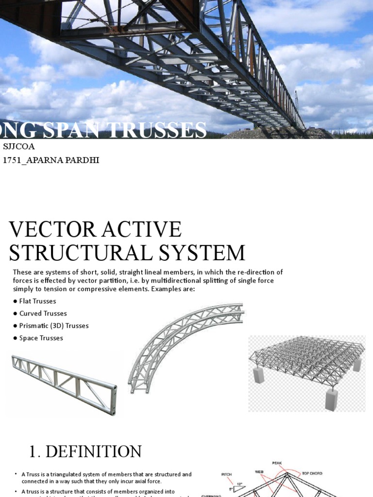 Long Span Trusses | Download Free PDF | Truss | Mechanical Engineering
