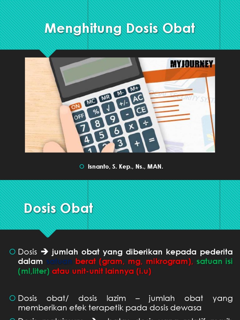 Panduan Dosis Obat untuk Perawat | PDF | Kesehatan Holistik
