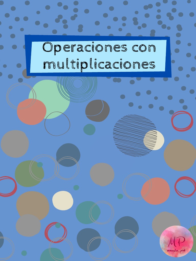 Cuaderno de Multiplicaciones | PDF