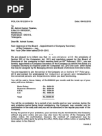 Bank Letter For Change of Signatories | PDF | Finance & Money ...
