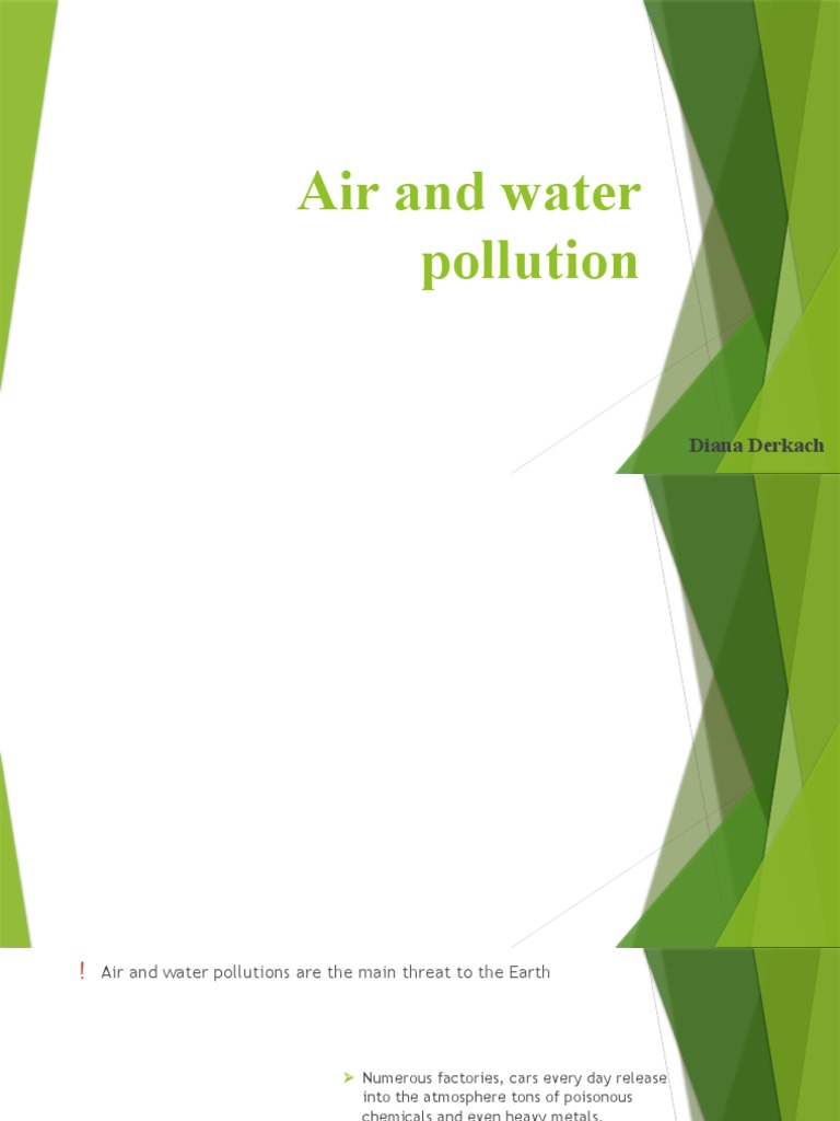 Air and Water Pollution | PDF | Air Pollution | Atmosphere Of Earth