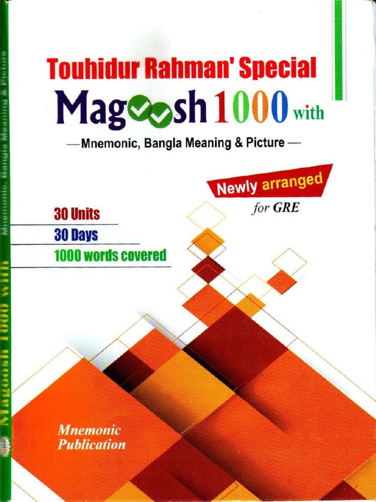 Toaz - Info Magoosh 1000 Words With Mnemonic PDF PR | PDF