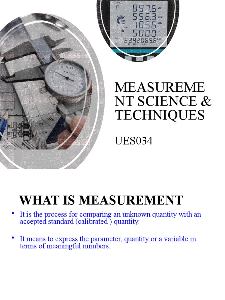 Measureme NT Science & Techniques | PDF | Sensor | Internet Of Things