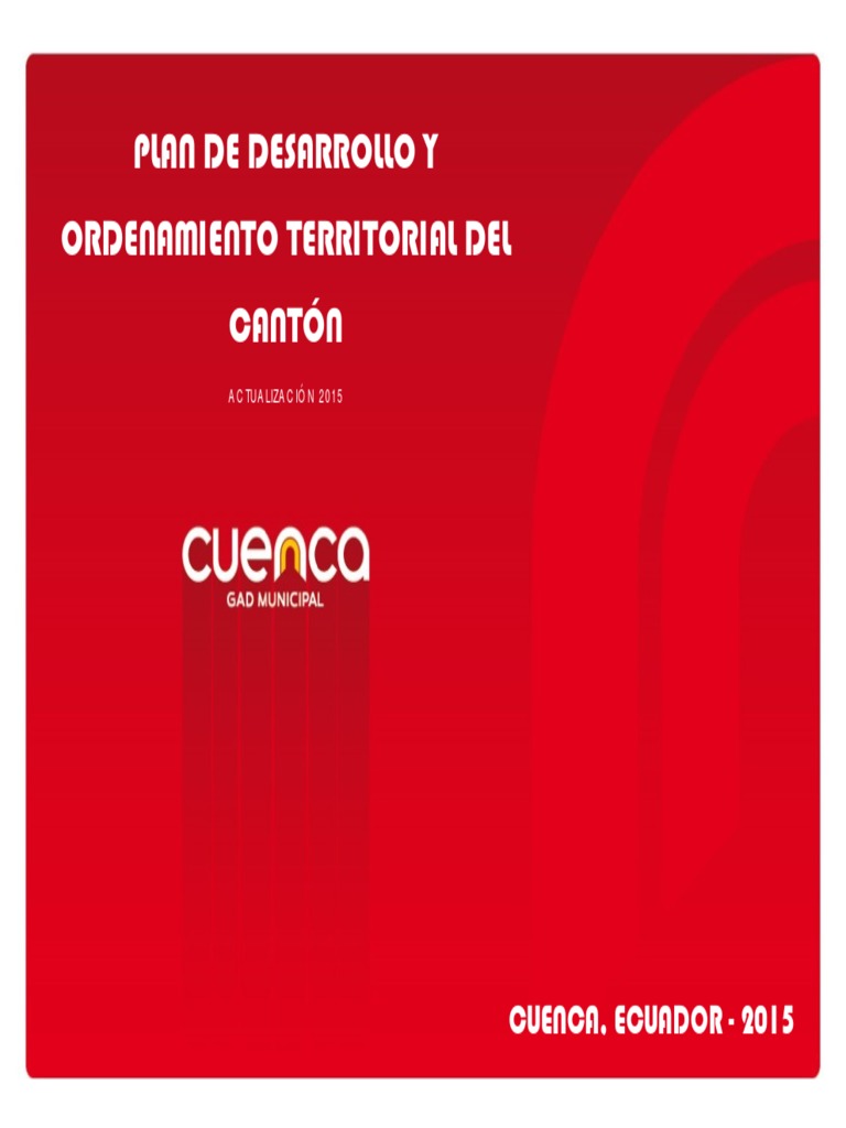 Pdot Canton Cuenca | PDF | Planificación | Ciencias de la Tierra