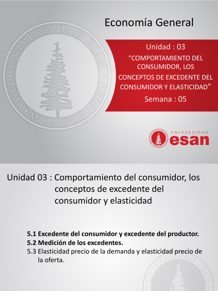 05 Excedente Del Consumidor y Del Productor Clase Virtual | PDF ...