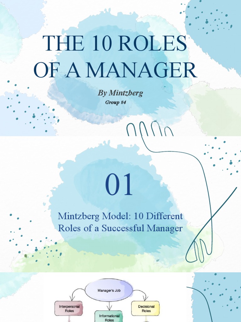 Mintzberg's 10 Managerial Roles Guide | PDF | Self-Improvement