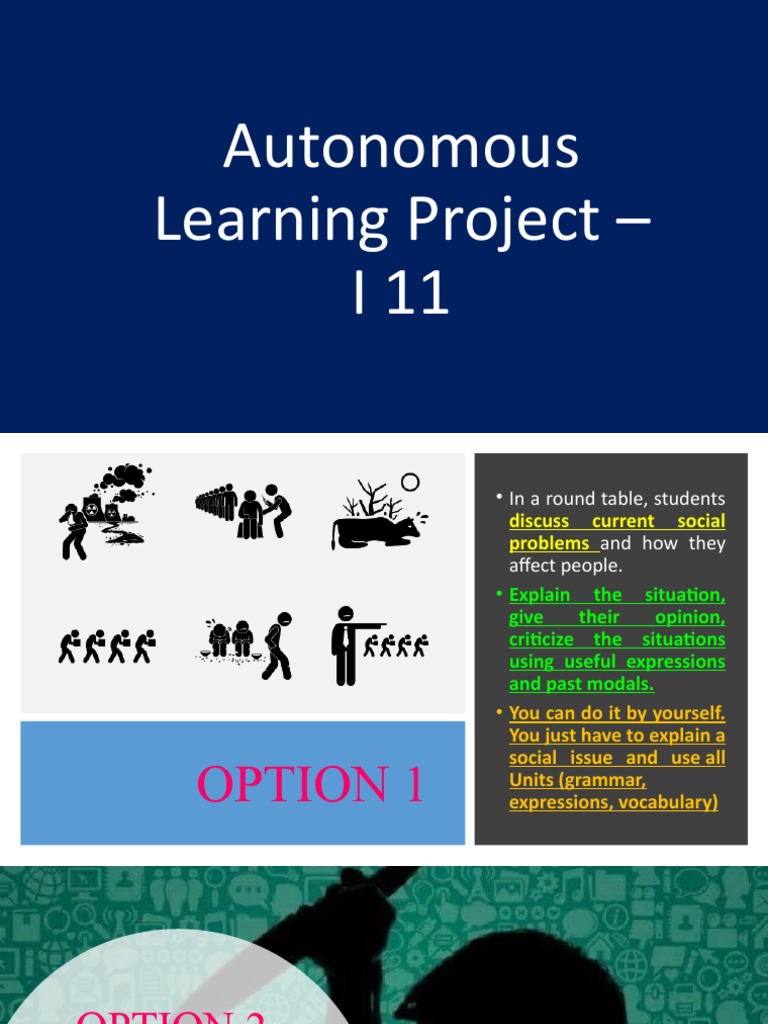 Autonomous Learning Project - I11 | PDF