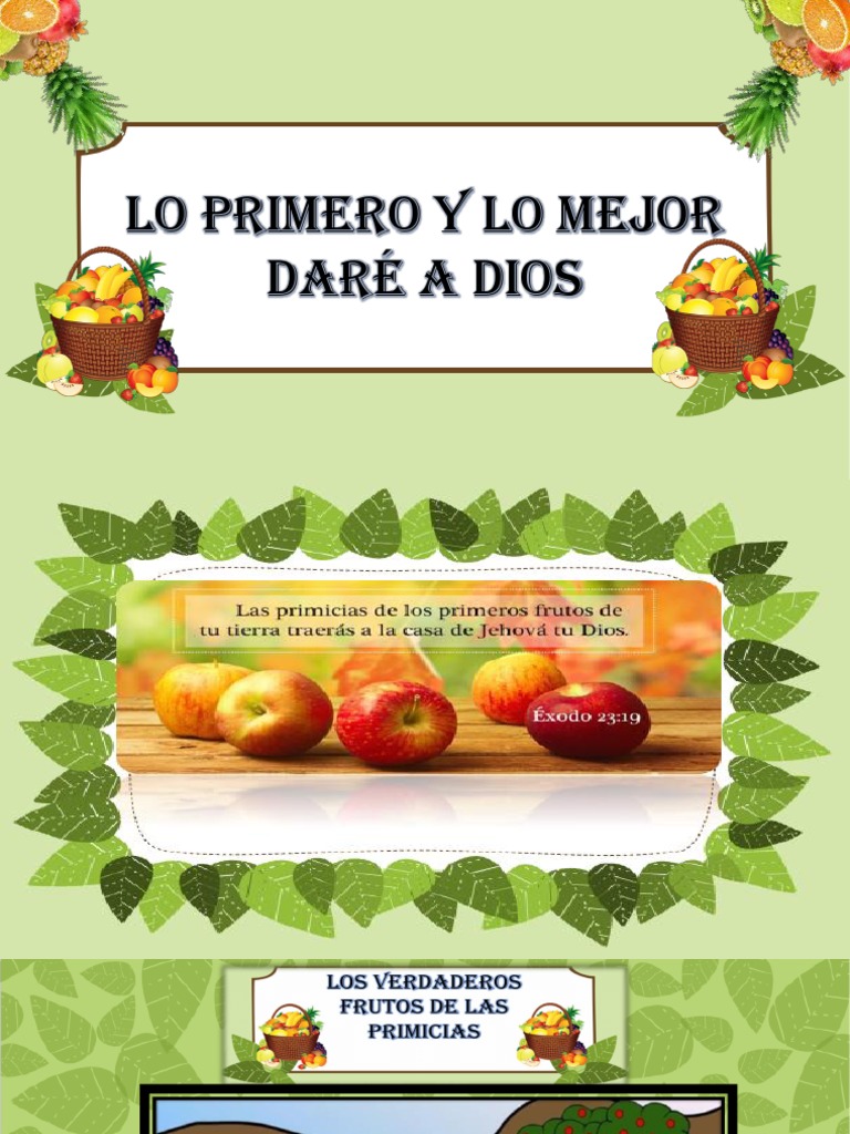 Presentación Primicias | PDF