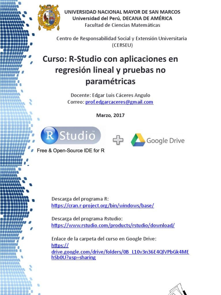 Curso Rstudio 2 1 | Descargar gratis PDF | Flujo de control | R ...