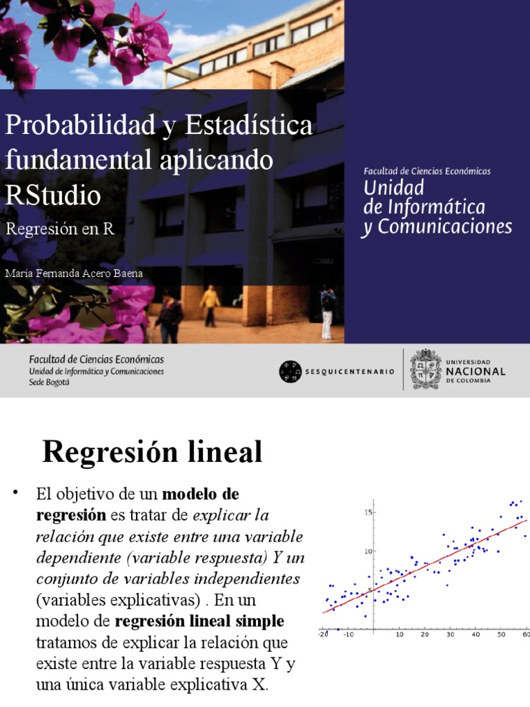 Regresion en R | PDF | Análisis de regresión | Regresión lineal