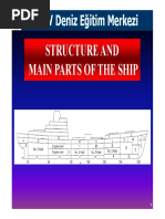 Principal Parts of Ship | PDF | Deck (Ship) | Ships