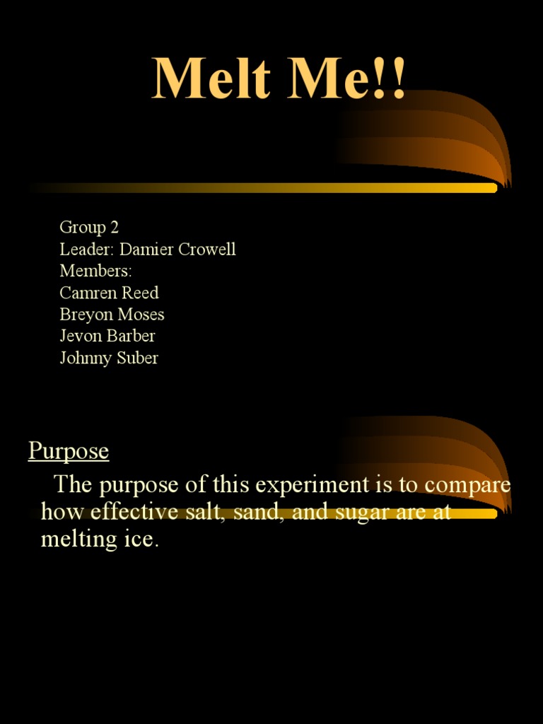 Sugar Experiment | PDF | Home & Garden | Science & Mathematics