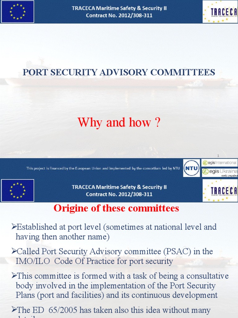 Port Security Advisory Committees | PDF | Government | Securities