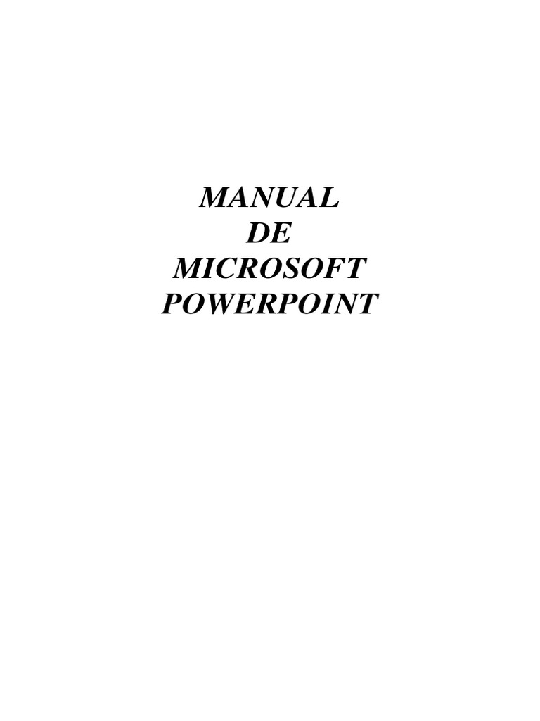 Manual de Microsoft PowerPoint Autor Ana Patricia Ortiz Pacheco | PDF | Microsoft PowerPoint ...
