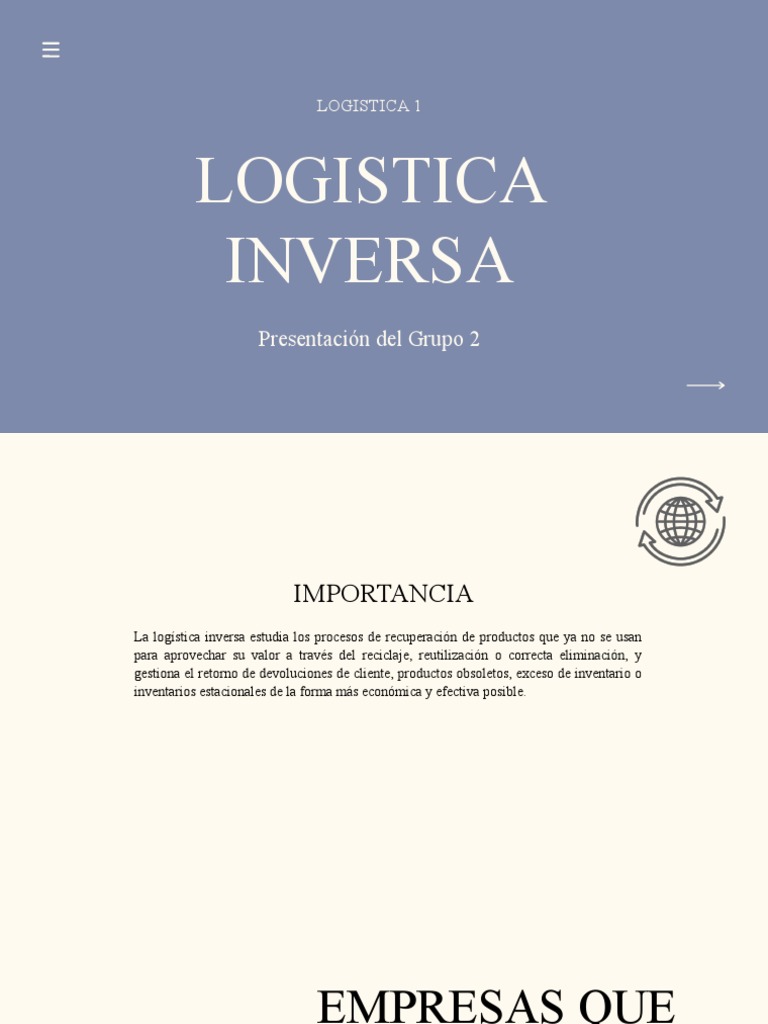 Logistica Inversa | PDF | Logística | Coca Cola
