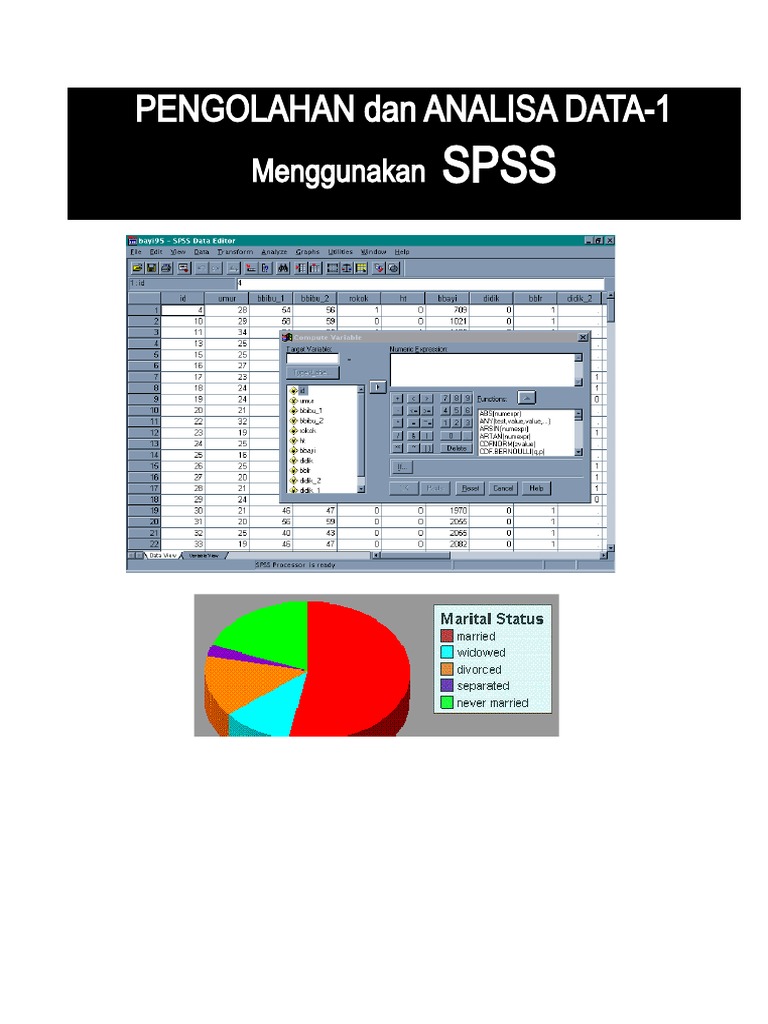 12-14. Analisis Data Dengan SPSS | PDF