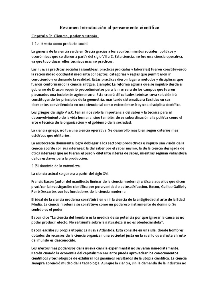 IPC Resumen | PDF | Verdad | Conocimiento