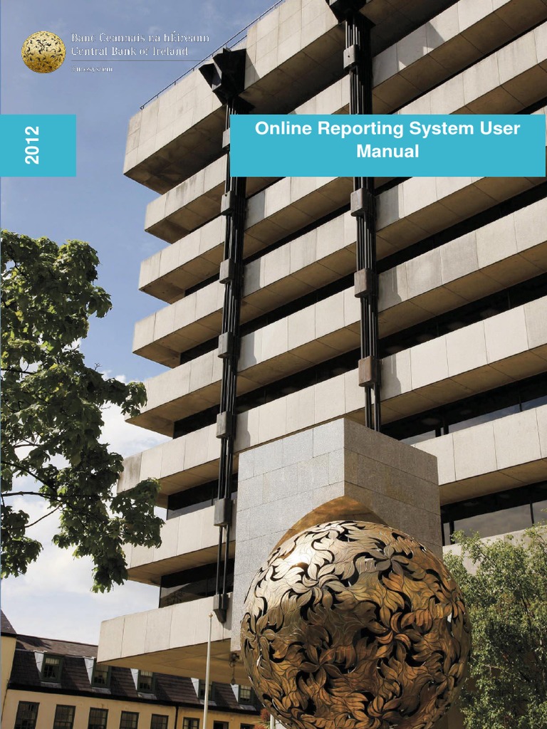 Online Reporting System User Manual | PDF | Password | Login