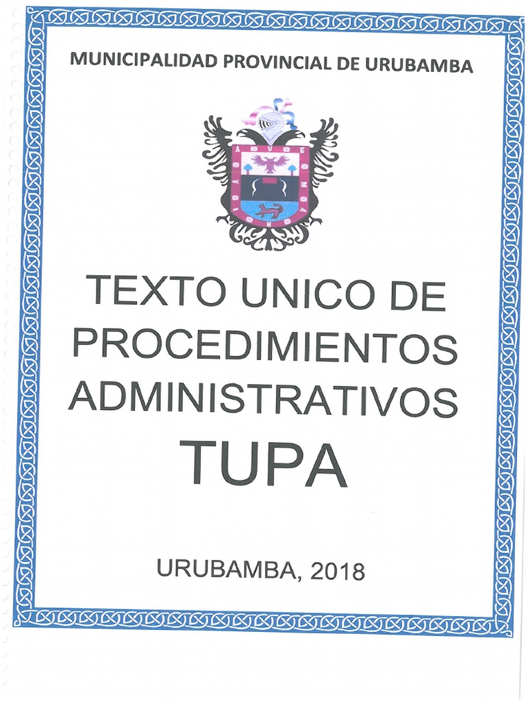 Tupa 1 | PDF