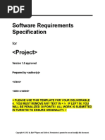 Functional Specification Document Template | PDF | Application Programming Interface ...