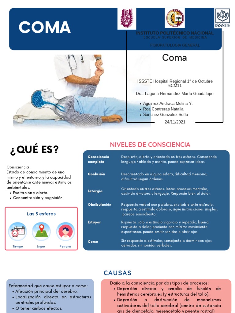 Coma | PDF | Cerebro | Medicina CLINICA