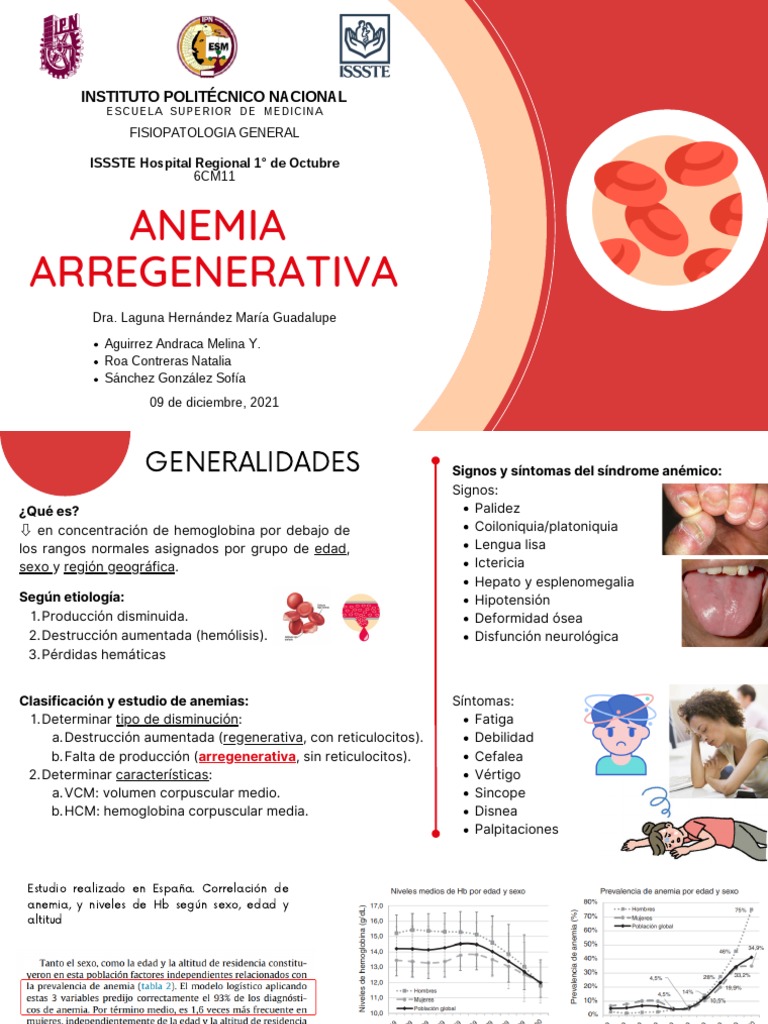 Anemia Arregenerativa: Causas y Tipos | PDF | Anemia | Glóbulo rojo
