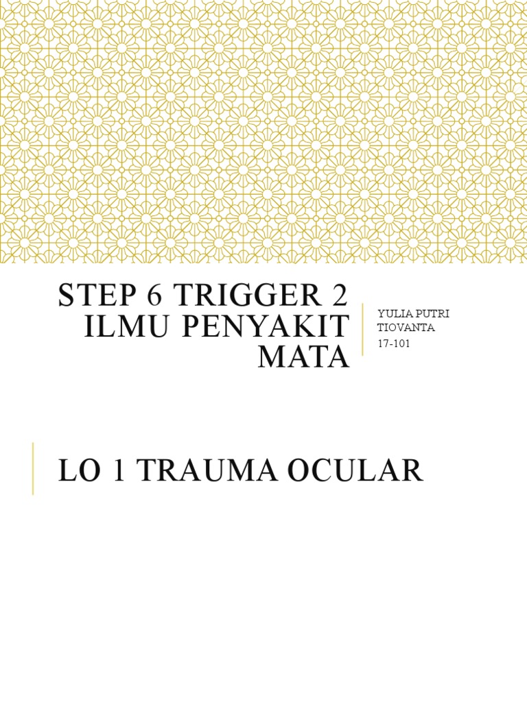 Yulia Putri T - Step 6 Trigger 2 Mata | PDF | Kesehatan Holistik